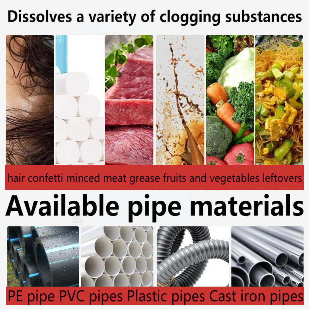 【COD】drainage clog remover 500g clogged drain remover toilet bowl ...