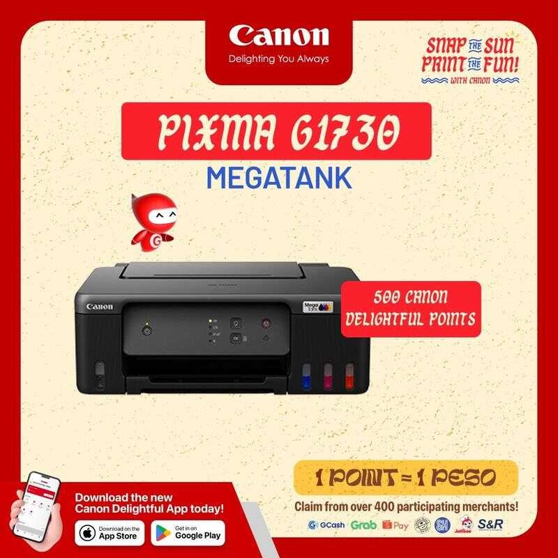 Canon PIXMA G1730 Refillable Ink Tank Printer | Shopee Philippines