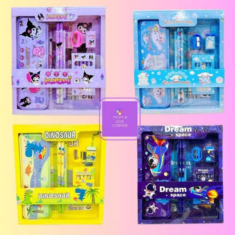 MNKC Stationery Set Pencil Eraser Ruler Sharpener Primary School ...