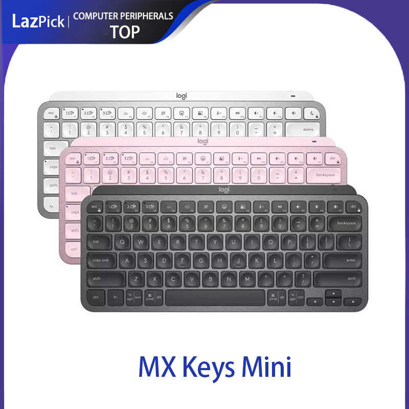 Logitech Mx Mini Wireless Waterproof Bluetooth Keyboard 104 Keys ...