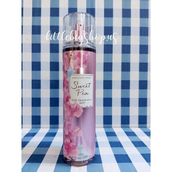 SWEET PEA Bath & Body Works Fragrance Mist & Lotion 236 mL (USA ...