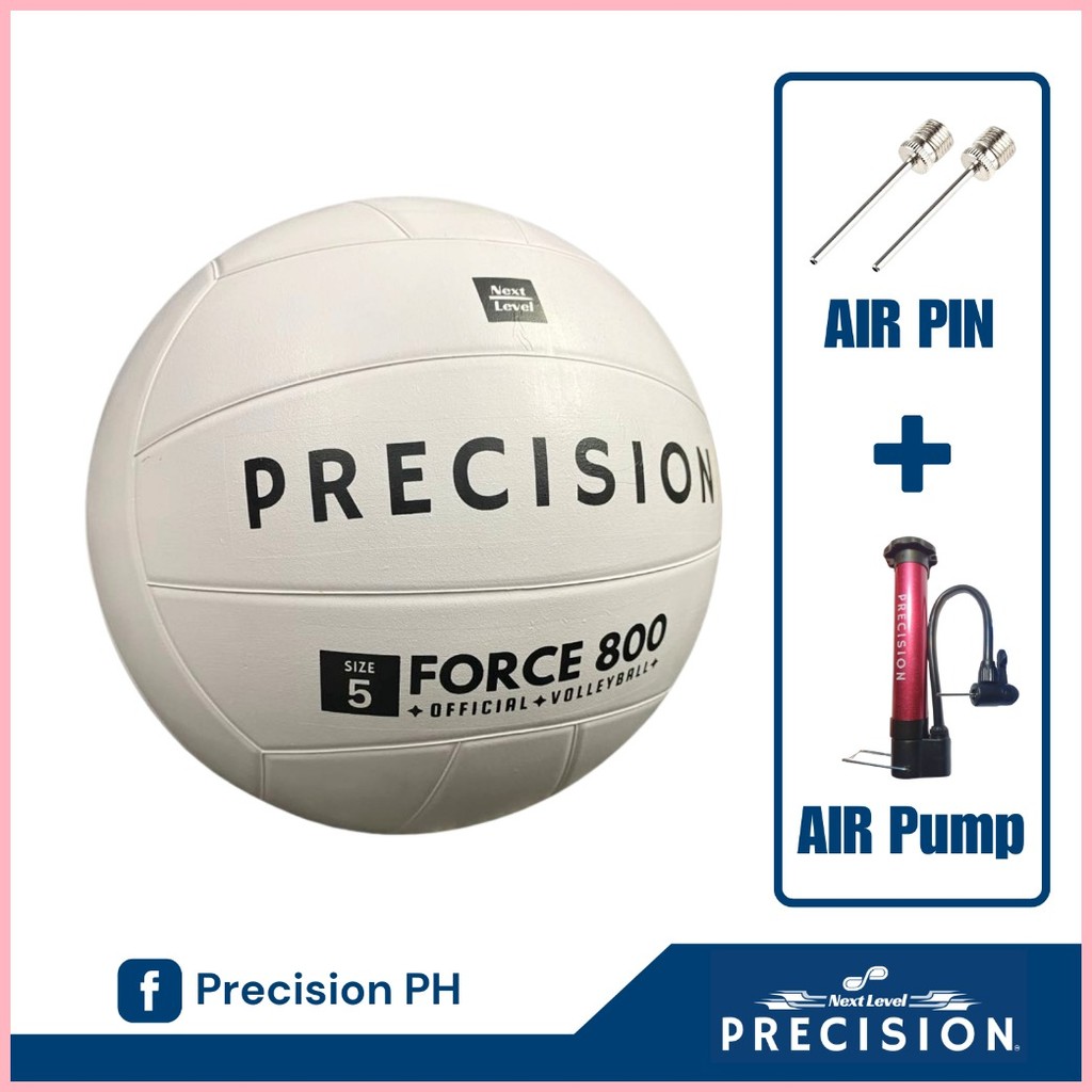 Precision Volleyball Force 800 Rubber (With free pin) | Shopee Philippines