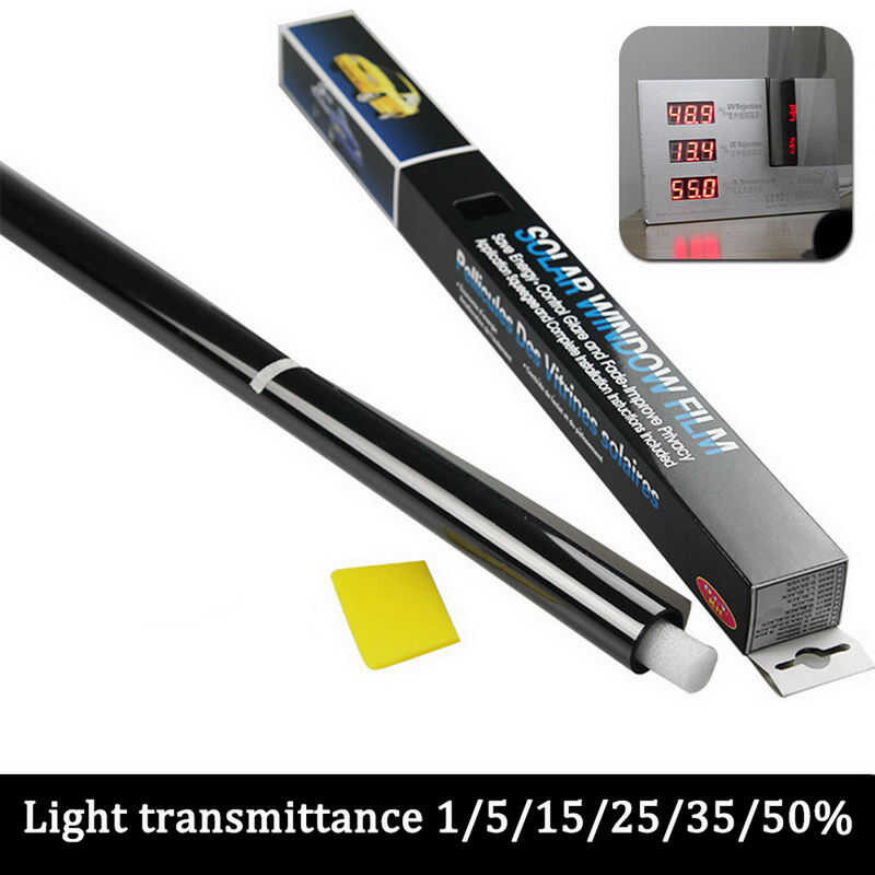 3M Magic Tint Film Window For Car VLT 1% Roll Dark Shade Daytime ...