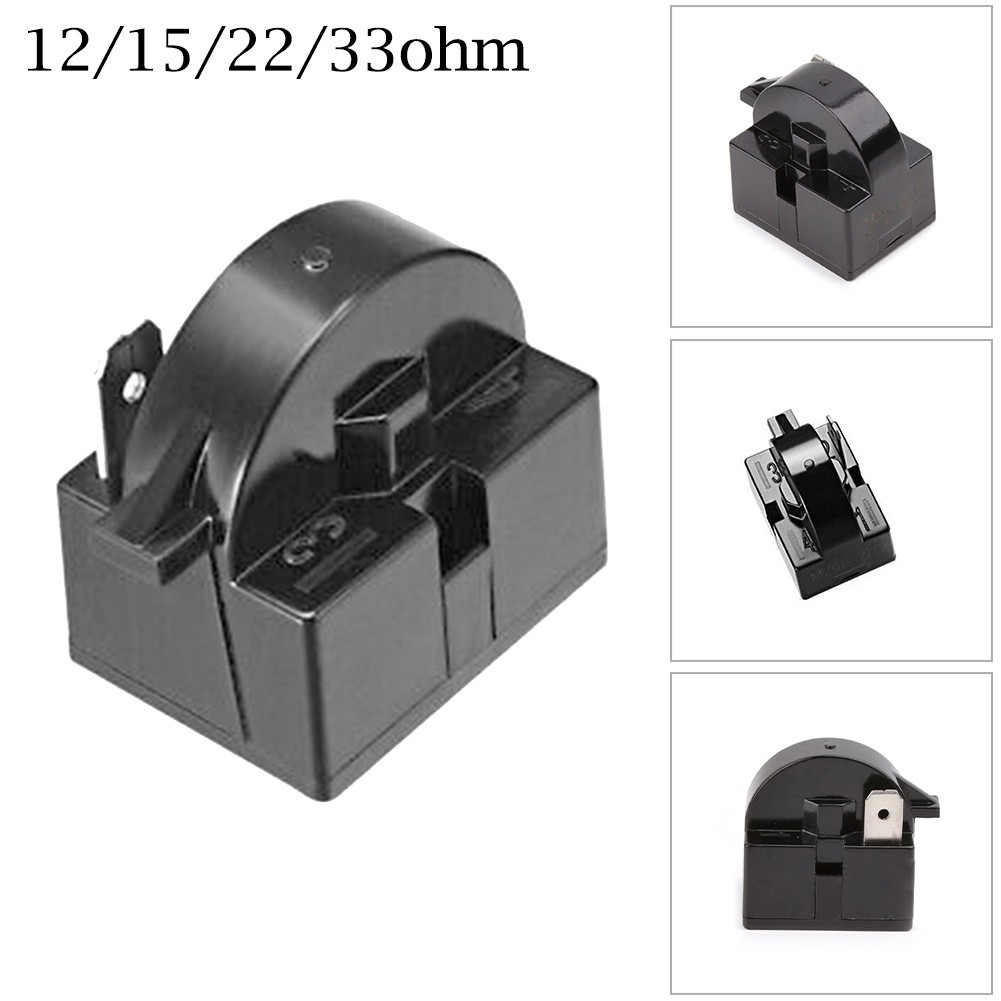 [COD] 12/15/22/33 Ohm 1 Pin Refrigerator Start Coolers PTC Tarter Relay Compressor | Shopee ...