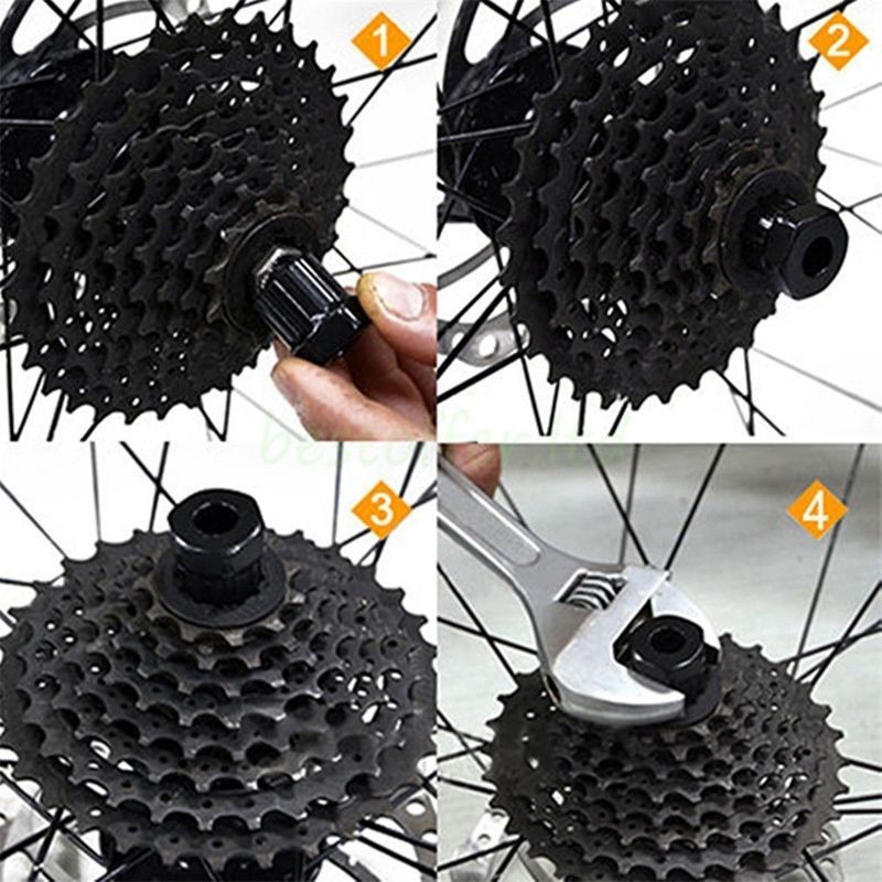 [HOT]Bike Rear Cassette Cog Remover Bicycle Repair Tool Freewheel ...