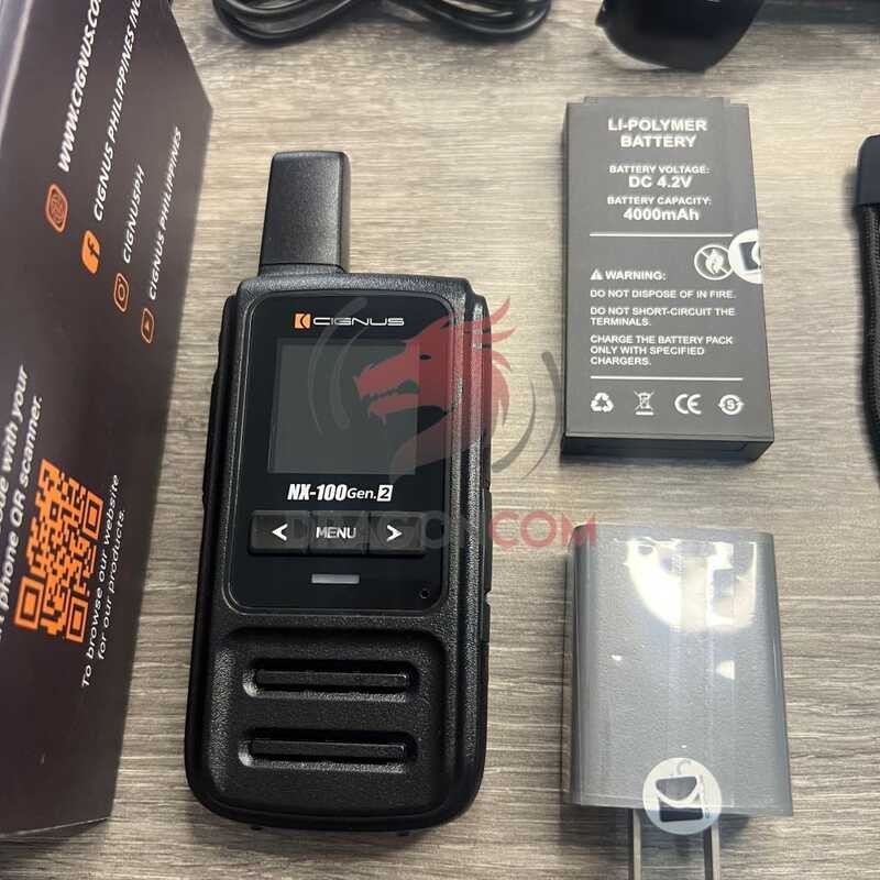 Nx-100 Cignus 4G LTE Portable Network POC Radio Nx100 Gen 2 (With Gps ...