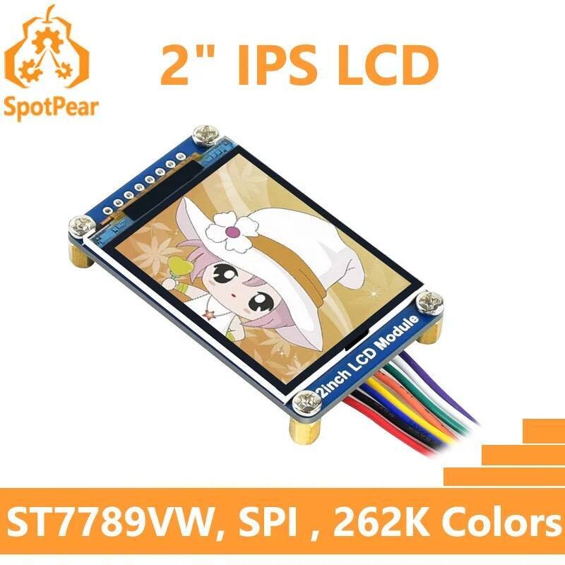 Waveshare 2inch IPS Screen 240×320 SPI Interface 2 inch LCD Display ...