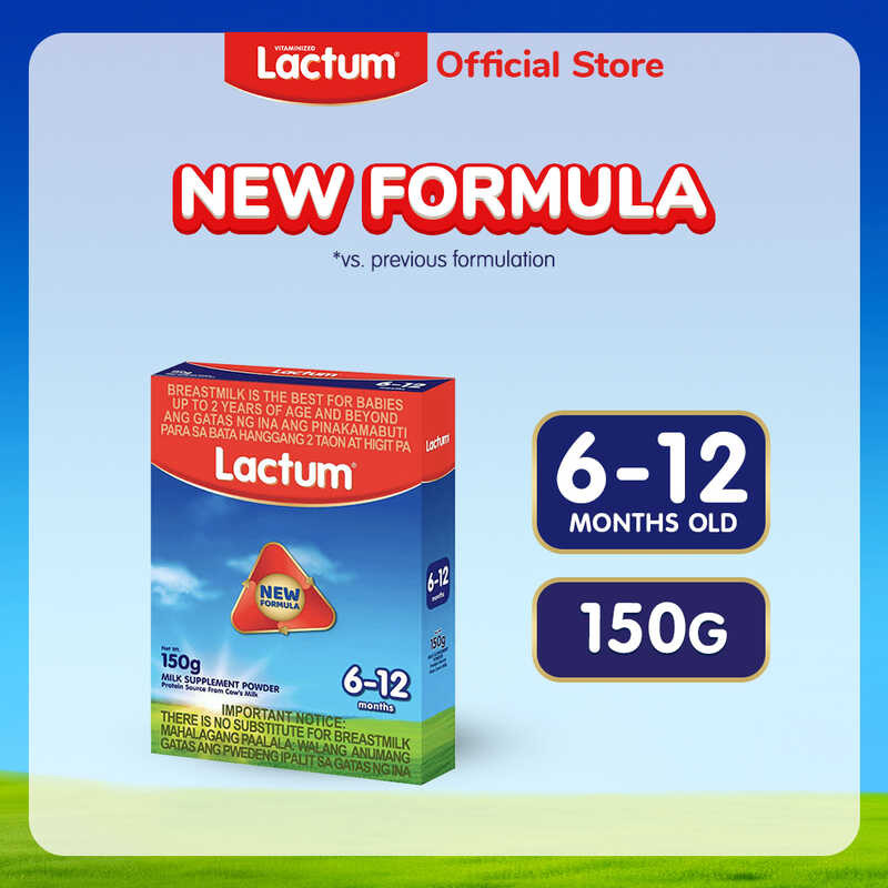 Lactum For 6-12 Months Old 150G Infant Formula Milk Supplement Powder ...