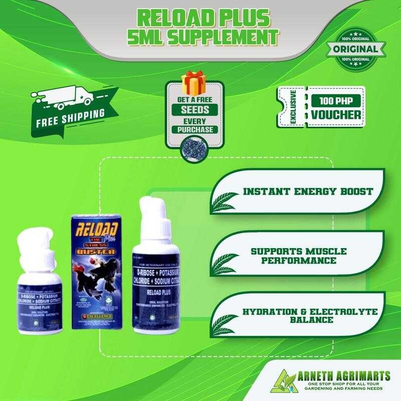 ARNETH RELOAD PLUS PERFORMANCE AND NUTRITIONAL SUPPLEMENT FOR Poultry ...
