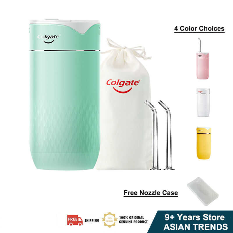 (Free Nozzle Case) Original Colgate Water Flosser Rechargeable Gum ...