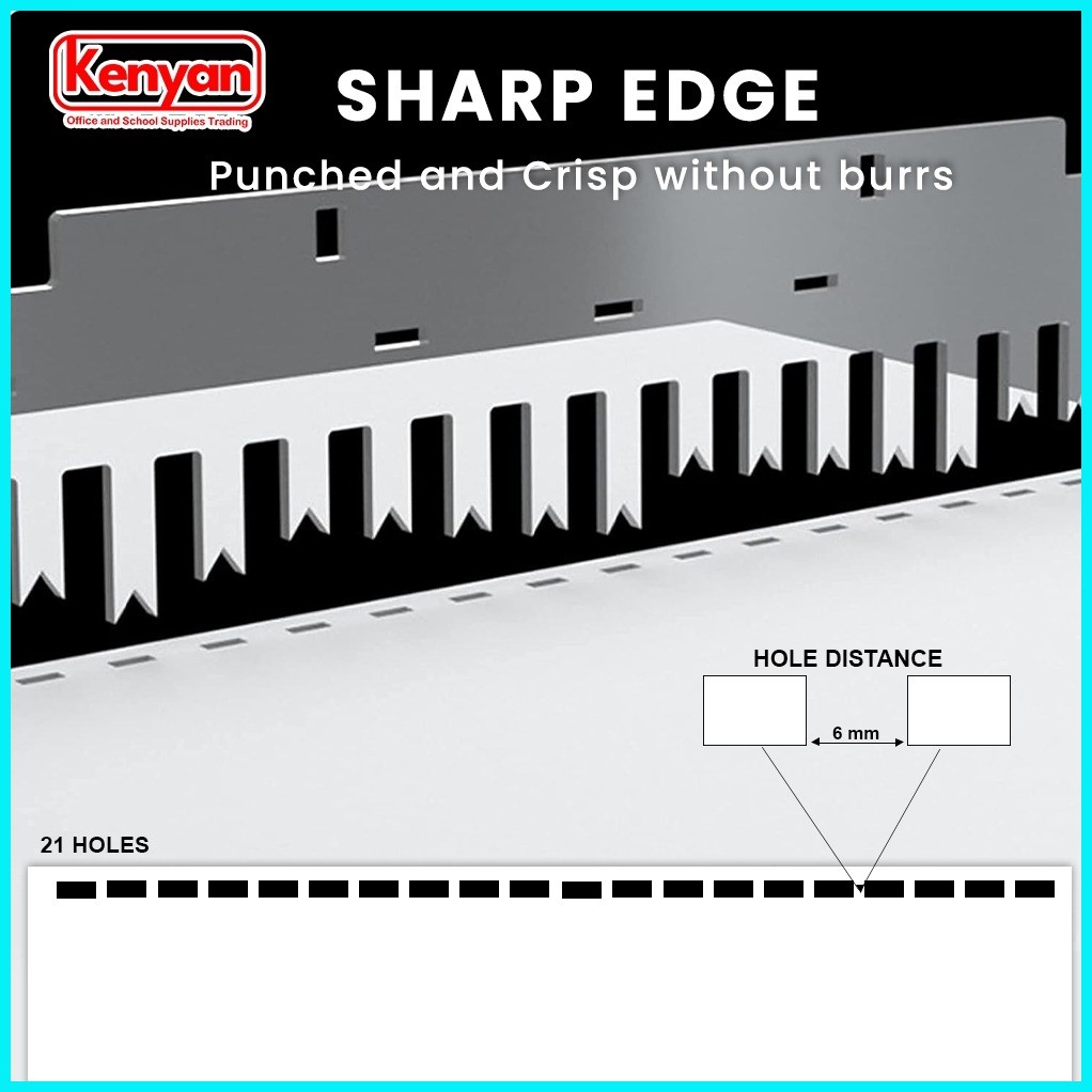 Comb Binding Machine STB12A A4 Size 21 Hole Officom (12 Sheet Punch ...