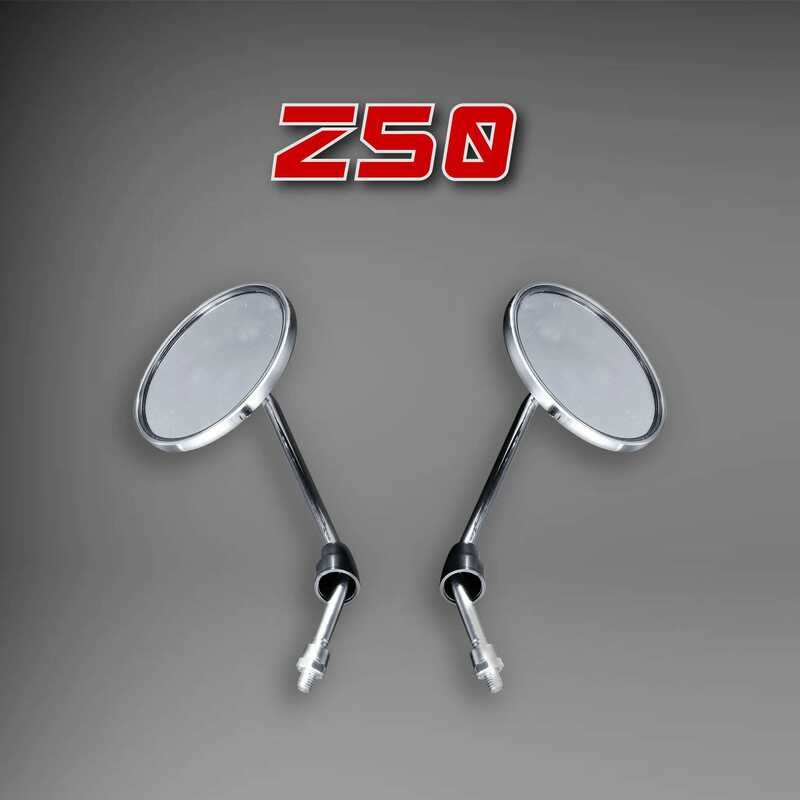 M Monkey A Pair 8Mm Rear View Mirror Motorcycles Left And Right Mirrors ...