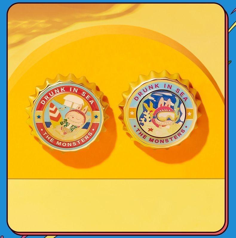 Popmart POPMART LABUBU Labu THEMONSTERS Drunk Love in the Seaside ...