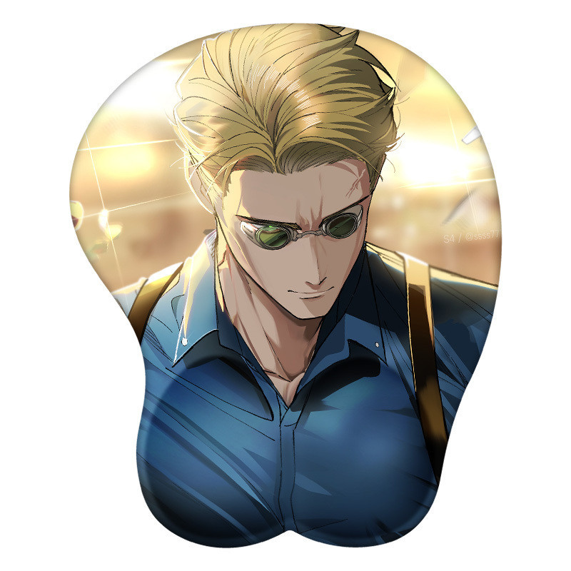 Nanami Kento Anime 3D Mouse Pad Wrist Rest Silicone Sexy Creative ...