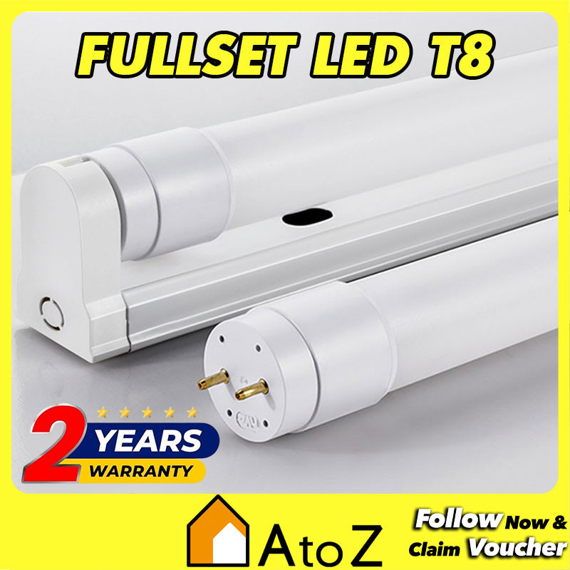 LED T8 Tube Light Lampu LED Panjang Lampu Kalimantang LED Light Tube ...
