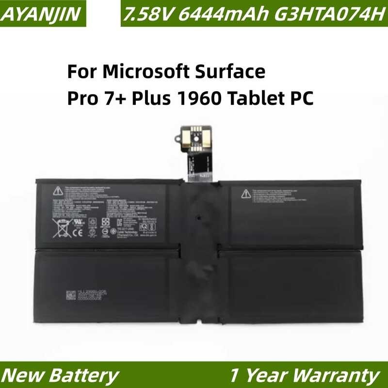PC Battery G3hta074h Dynh03 7.58V Pro Tablet Surface For Laptop 7 ...