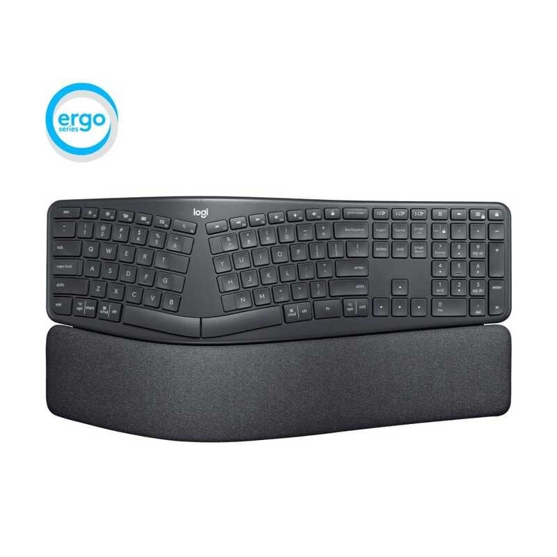 Logitech Ergo K860 Wireless Ergonomic Keyboard Na May Wrist Rest Nomic Shopee Philippines