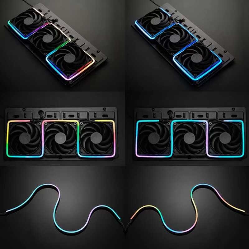 PHANTEKS M5 ARGB Neon Bar Computer Case Decoration LED 5V 3PIN Header ...