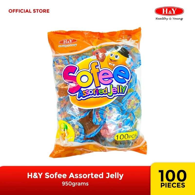 2025 100pcs bawat Pack Sofee Assorted Jelly Ace Dessert | Shopee Philippines