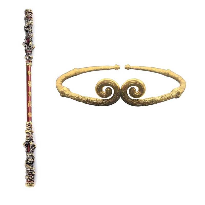 Wu Kong Cosplay Prop Headband Wand Chinese Video Game Black Myth Wukong ...