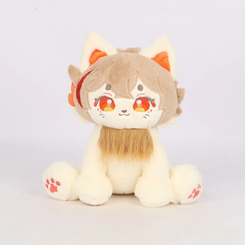 Genshins Impact Plush Toy Furina Meow Cat Toys Focalors Kaedehara ...
