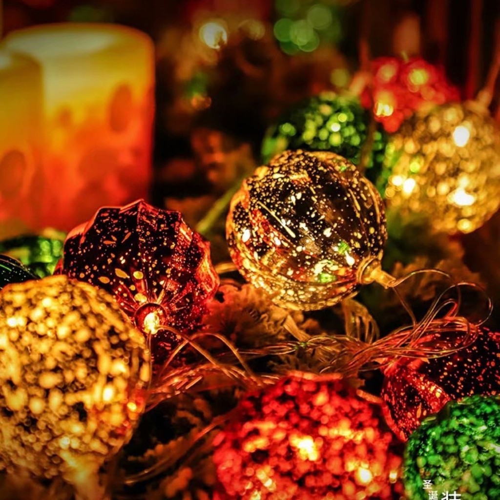 Christmas Holiday Party Light Strings Home Hanging Accessories Led ...