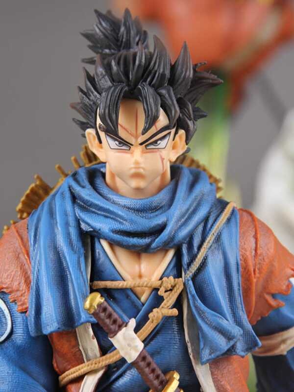 1 30Cm Dragon Ball Anime Figure Samurai Son Gohan Goku Brokeback ...