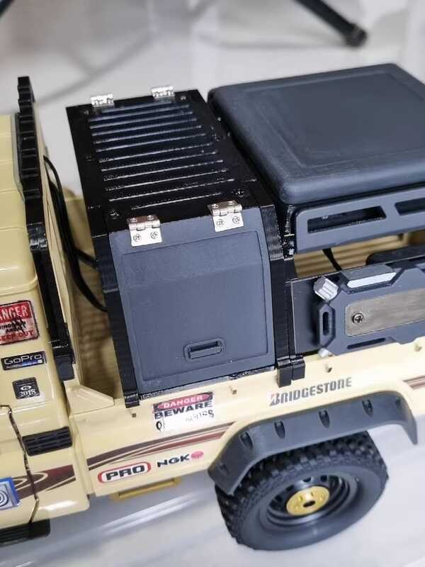 8 RC MN MODEL 1/12 SCALE Mn82 Land Cruiser Lc79 Lc70 Off Road Car Rear ...
