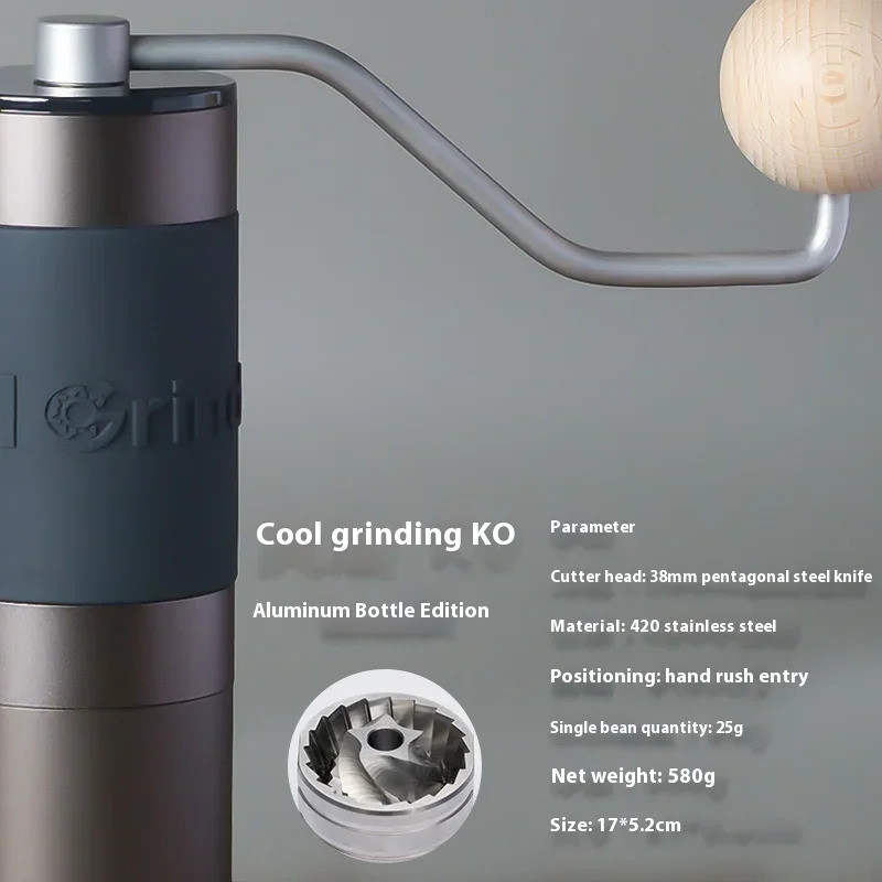 Kingrinder K6 Bean Grinders Pour Over Coffee Hand Portable All-Metal ...