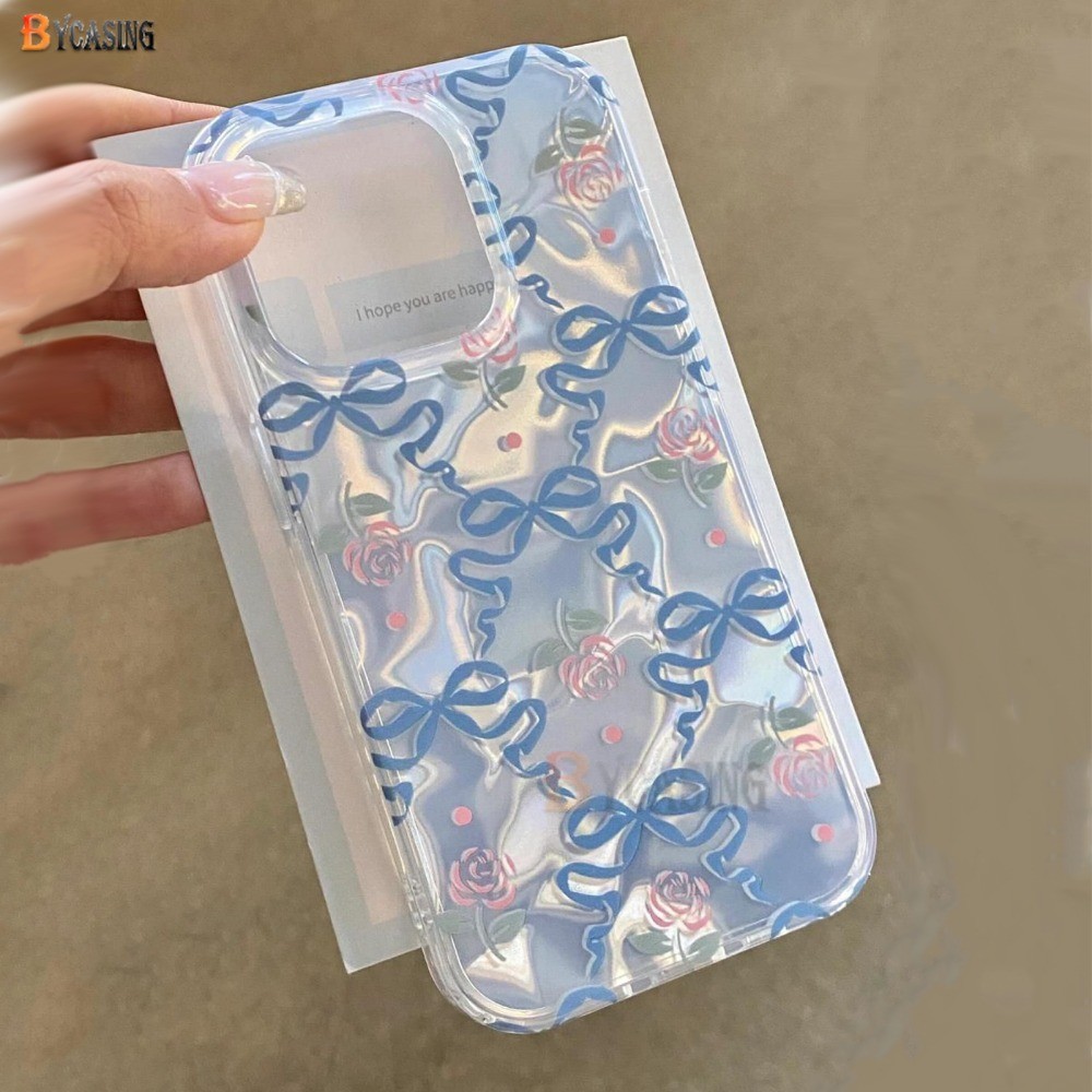 Water Waves Laser IMD Case for iPhone 11 16 15 Pro Max 14 Plus 7Plus 12 ...