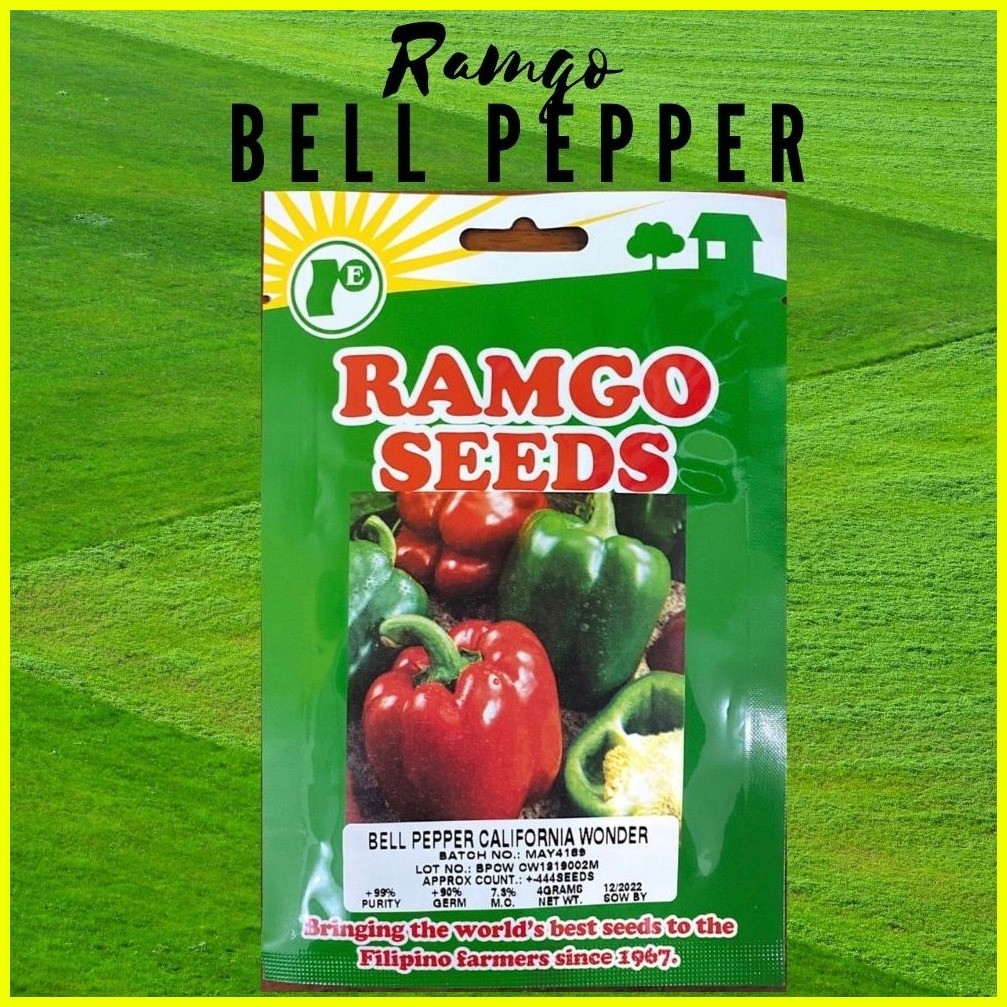 ⭐ Ramgo VEGETABLE Seeds (Corn, Bell Pepper, Patola, Squash, KangKong ...