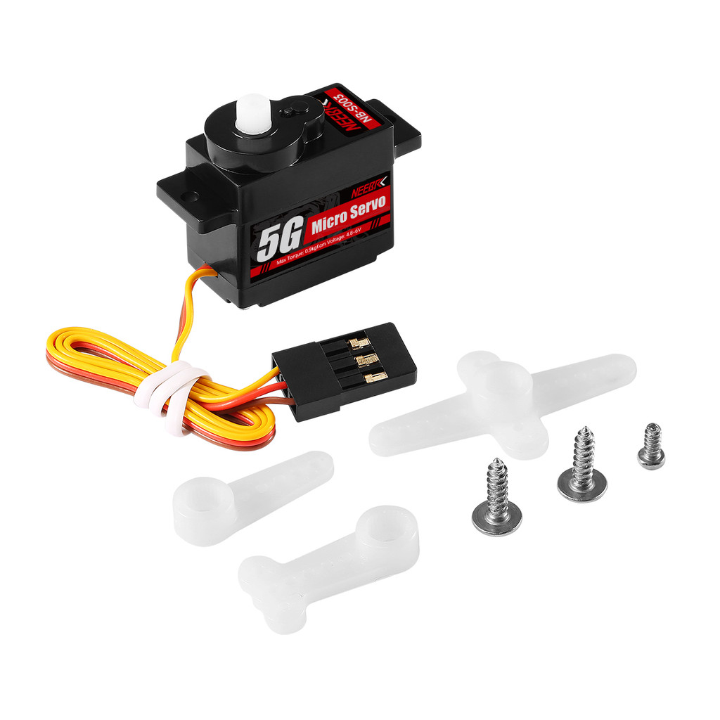NEEBRC 2G 4.3G 5G 8G 12G Mini Servo Plastic/Metal Gear Micro Servo ...