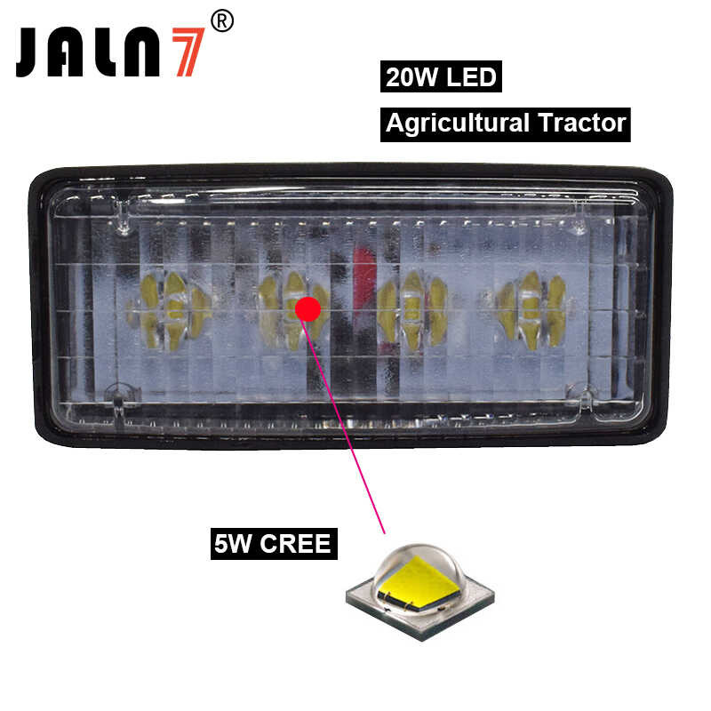 Agriculture Vehicles JALN7 Lamp 20W LED Wrok Light Farm Tractor For ...