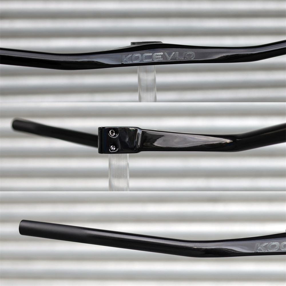 KOCEVLO MTB Carbon fiber Bicycle Handlebar Internal Cable Integrated ...