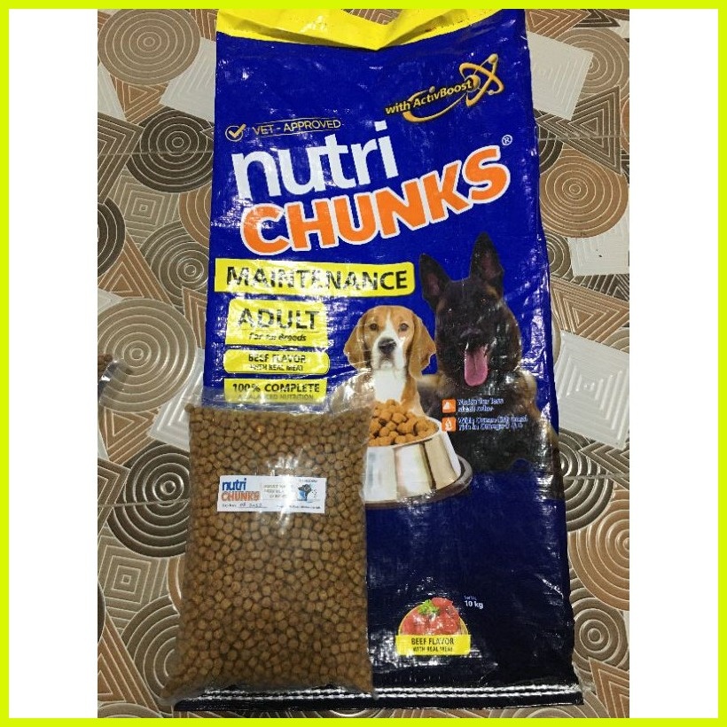 NutriChunks / Nutri Chunks Maintenance Adult and Hi-Protein Puppy 1KG ...