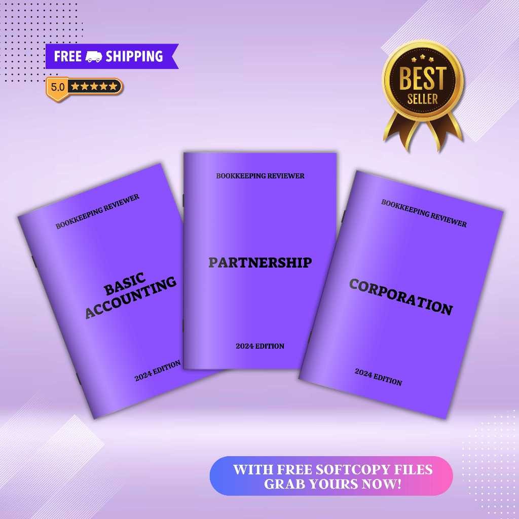 ∈ ۞ ♞Bookkeeping Reviewer CAT Level 1 & NC3 NCIII Tesda 2024 Edition ...