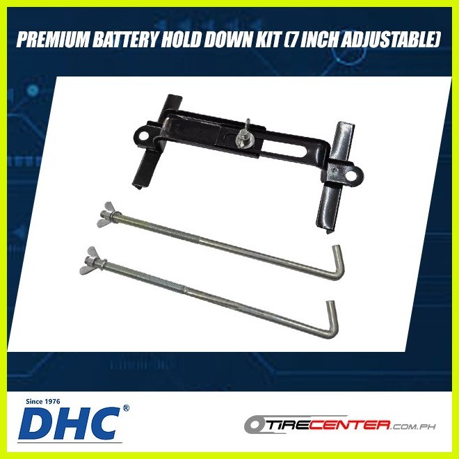 DHC 301003 Premium Battery Hold Down Kit (7 Inch Adjustable) | Shopee ...