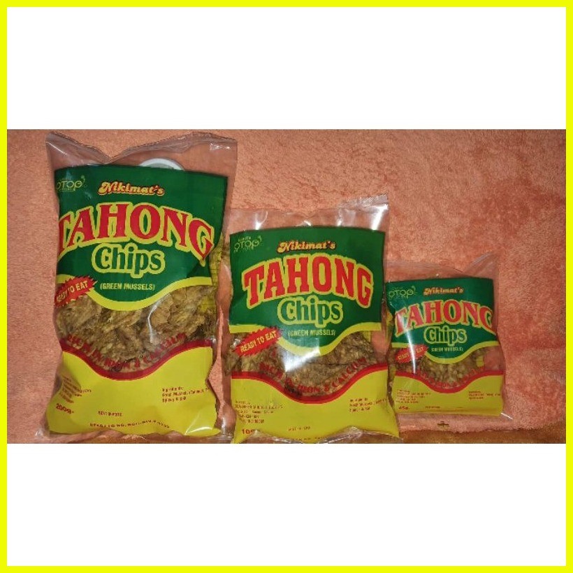 NIKIMAT'S TAHONG CHIPS Bacoor Cavite 45g, 100g, 200g | Shopee Philippines