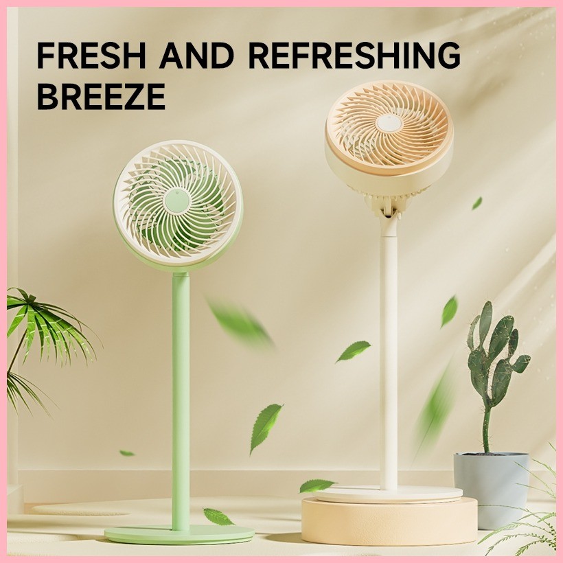 Gold Star Air Circulation Fan Stand Electric Fan 360° Rotation Desk Fan ...