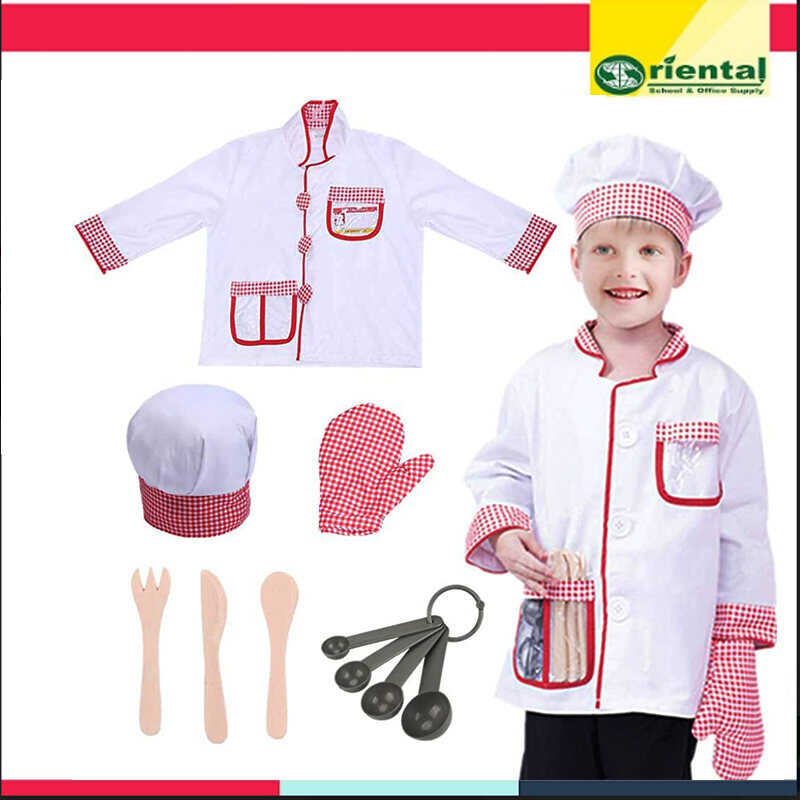 Little Chef Cook Professional Baking Tools Community Helper Costumes ...