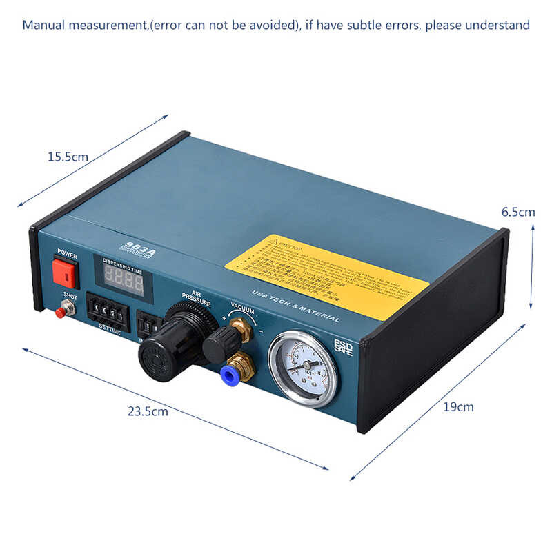 110V /220V Auto Glue Dipener Solder Pate Liquid Controller Dropper YDL ...