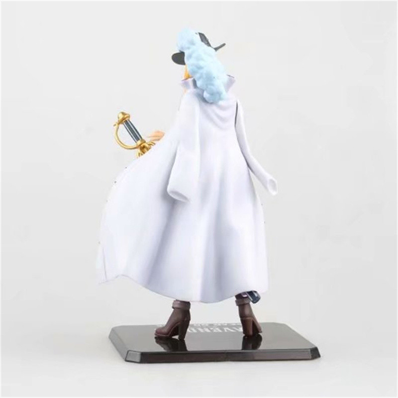 17Cm One Piece Anime Figures Cavendish Three Form Face Changing Action ...