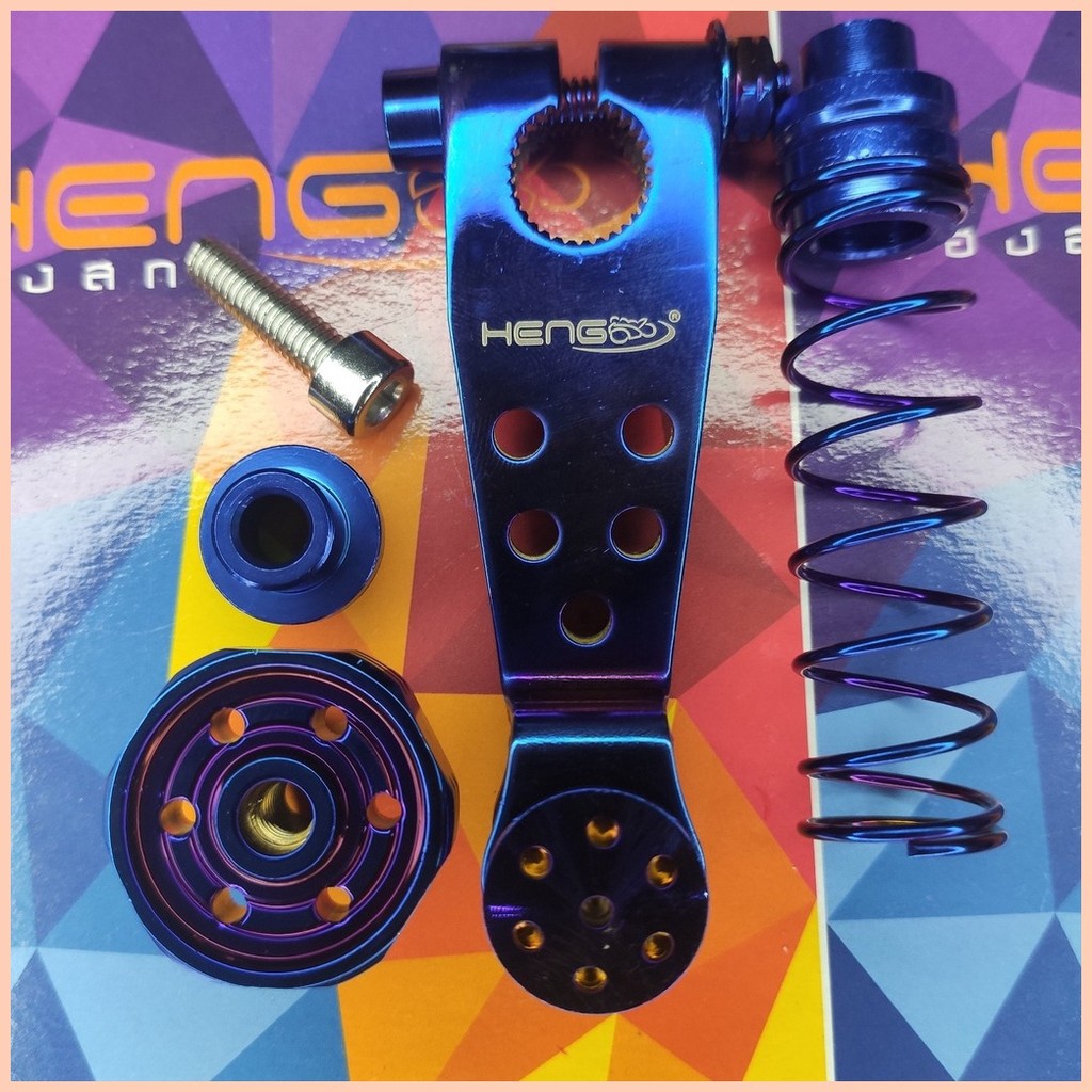 ♨ (SET) HENG BRAKE ARM SET XRM WAVE / MIO / AEROX / FINO STAINLESS HIGH ...