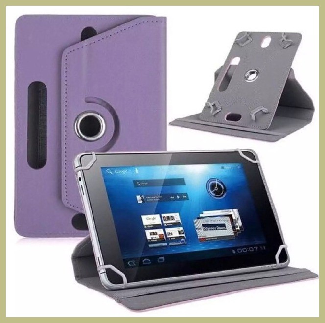 ๑ COD 7 Inch Universal Leather Case 360 Degrees Tablet Case Cover | Shopee Philippines