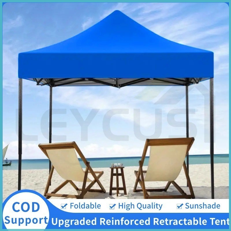 Retractable Tent Heavy Duty 3x3 Canopy Outdoor Tent Waterproof Big Tent ...