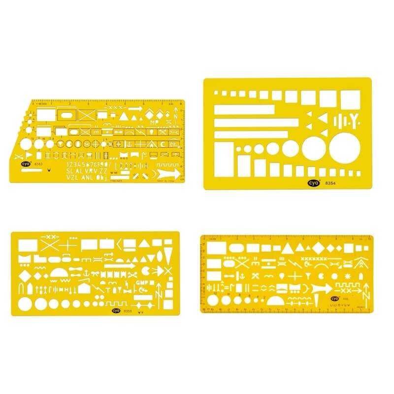 Map Military Drawing Template And Stencil Complies With Drafting ...