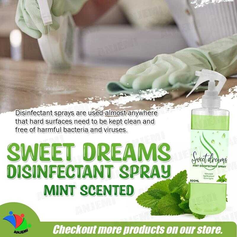 Sweet Dreams Disinfectant Spray 500Ml ( Mint Scented ) Mint ...
