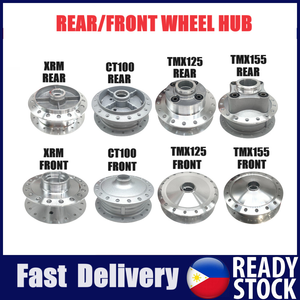 【Local Stock】Motorcycle Rear/Front Wheel Hub XRM/TMX 125/TMX 155/CT100 ...