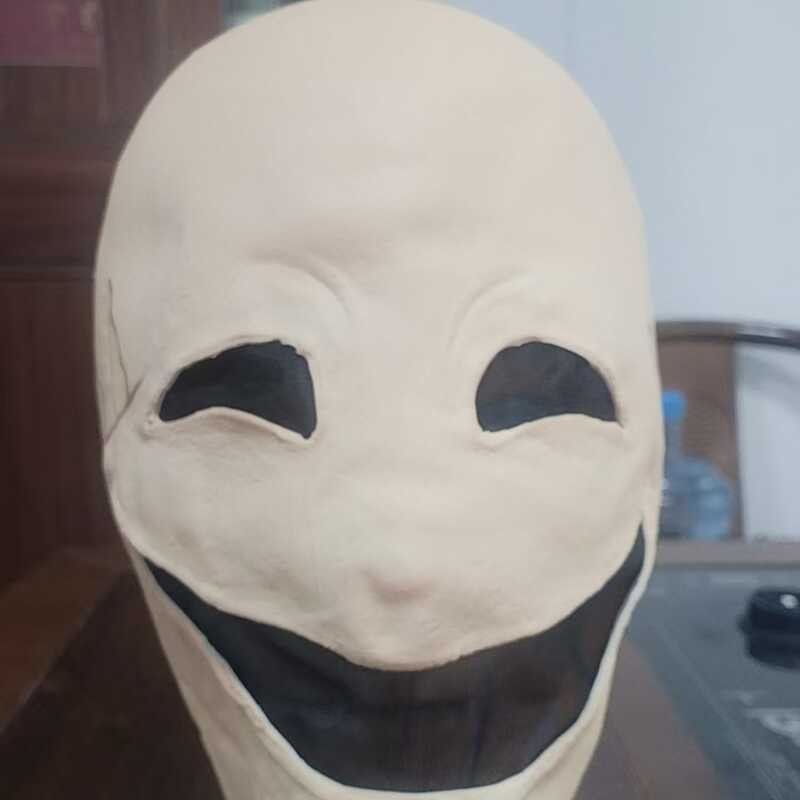Visual Impact Smiley Latex Mask Halloween cosplay cosplay Props Horror ...
