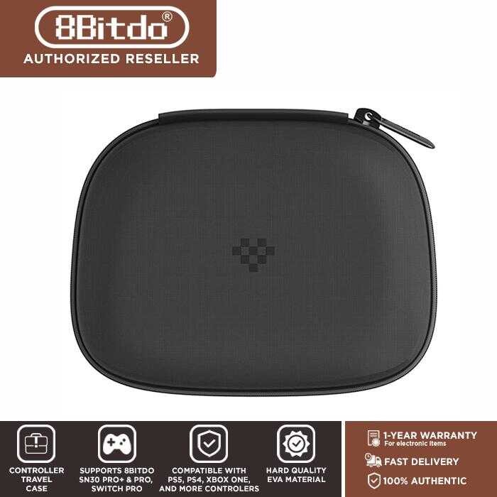 8Bitdo Classic Travel Case For Sn30 Pro+ & Pro 2 Controllers, Pro, Ps5 ...